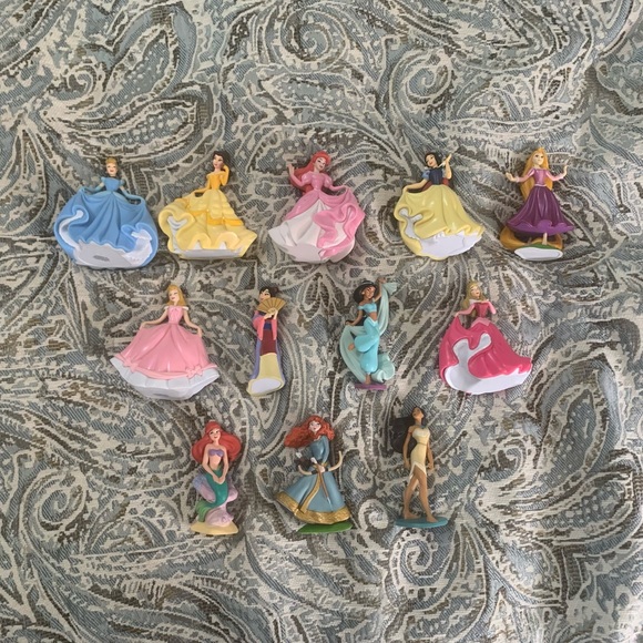 Disney | Toys | Disney Princess Set Of Action Figures | Poshmark